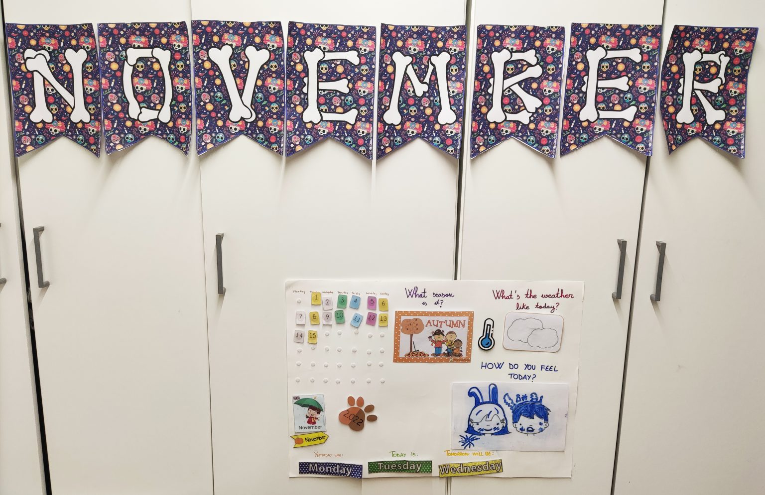 Carteles meses del año para decorar - Aprendiendo con Sira