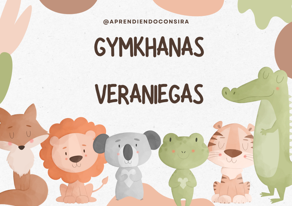 Gymkhanas para hacer con niños - Aprendiendo con Sira