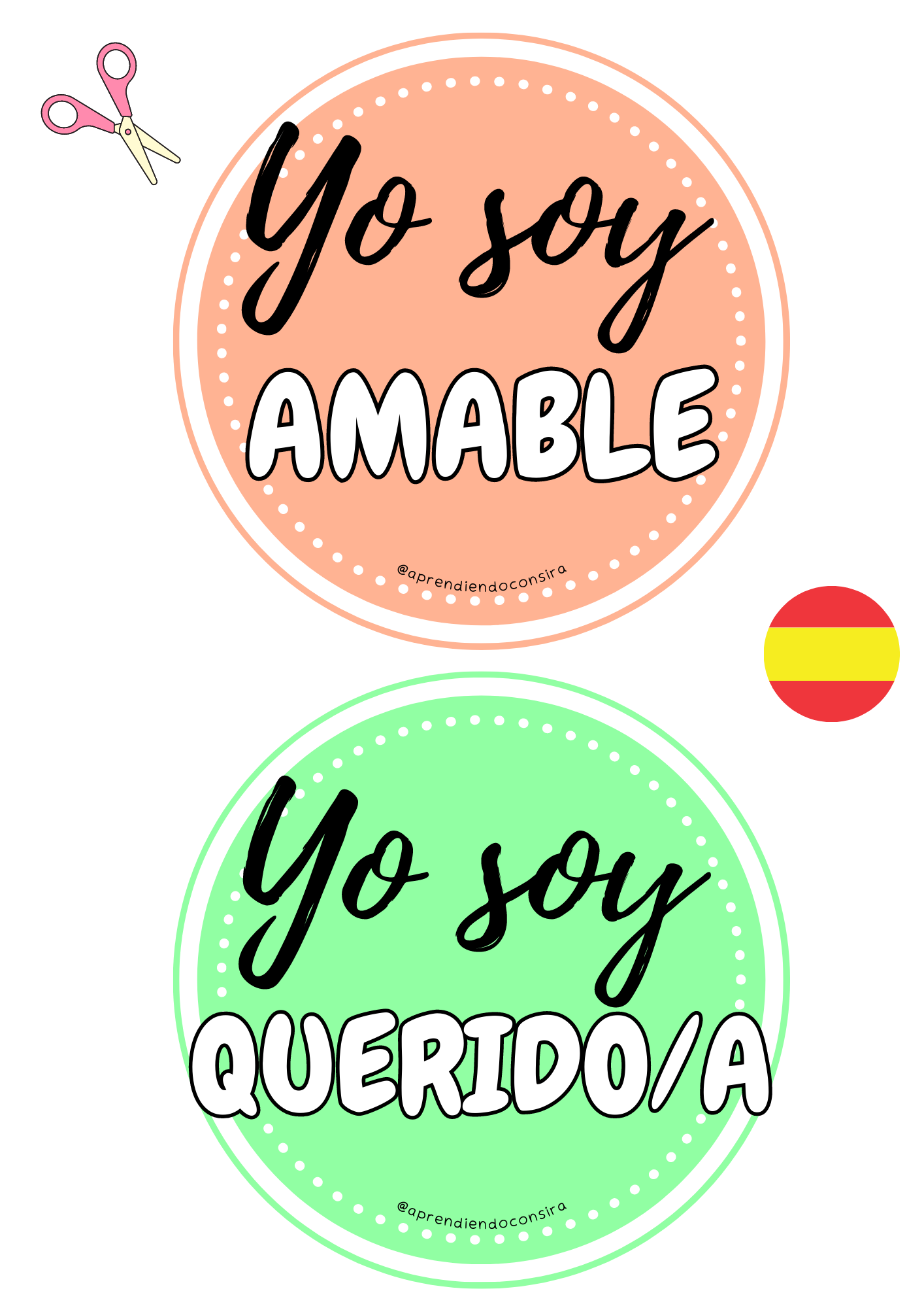 Material gratis para maestras - Aprendiendo con Sira