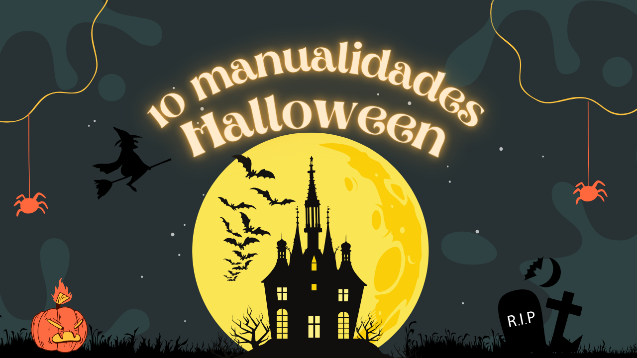 Manualidades fáciles de Halloween- Aprendiendo con Sira