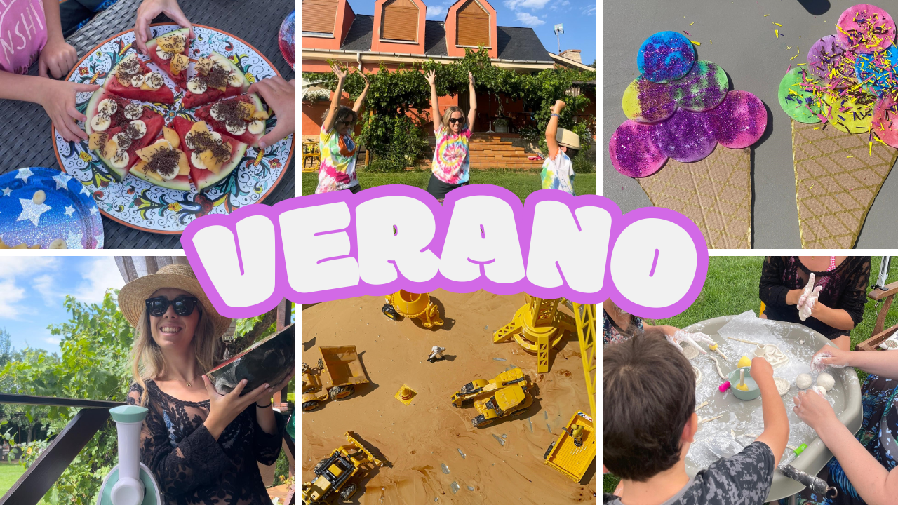 Actividades de verano en familia - Aprendiendo con Sira
